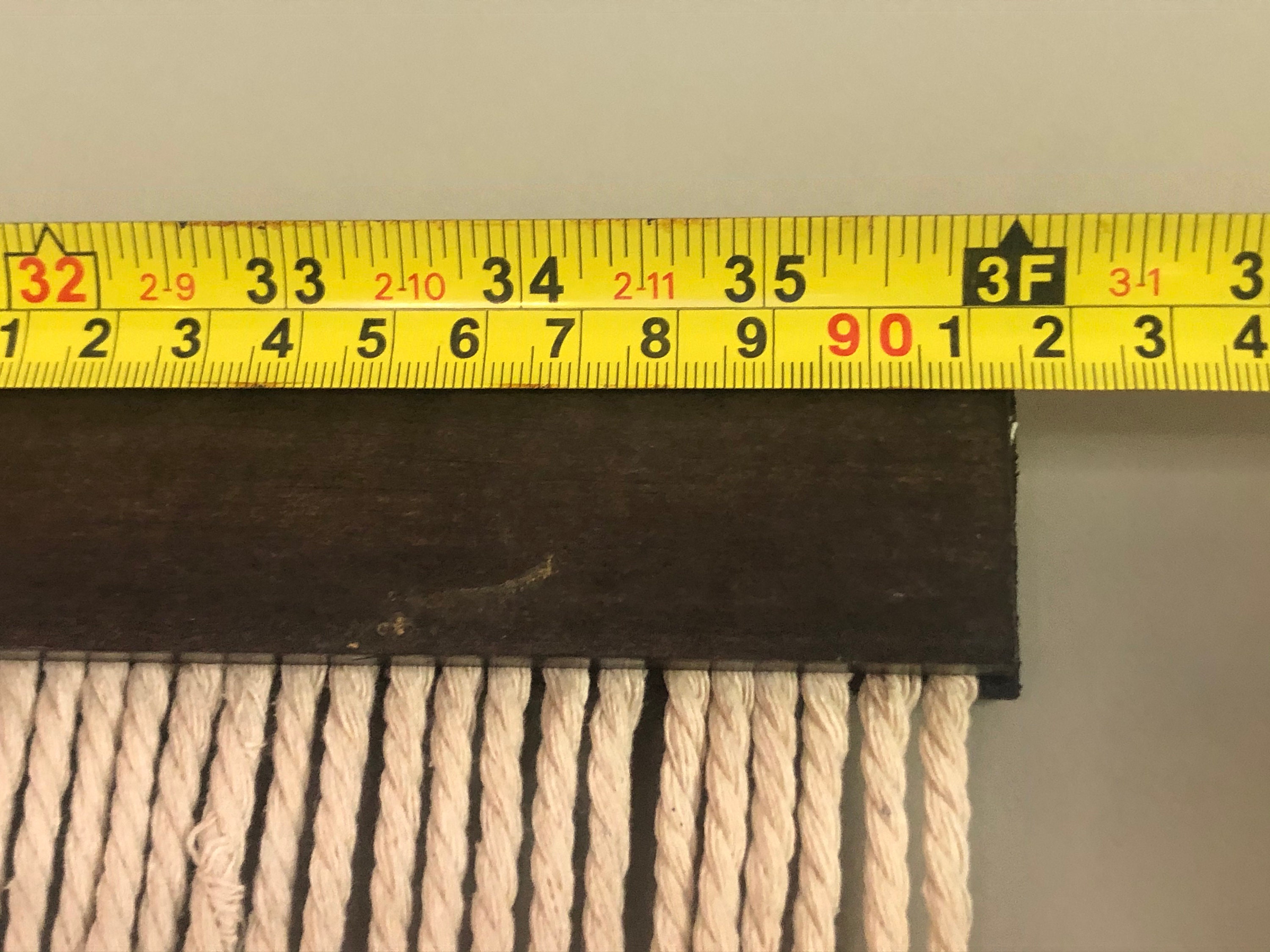 Macrame Wall Hang 36 Painted purple Rain - Etsy