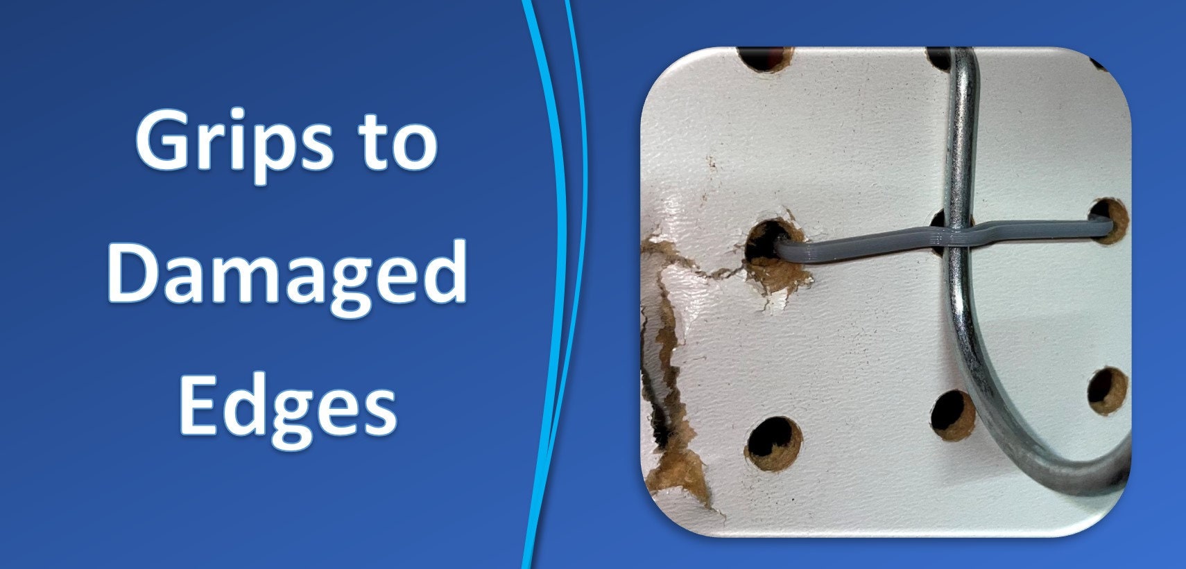 96pc PEGBOARD PEG LOCKS. Clips Retain Hook in Place. 1/4 & 1/8 - Etsy