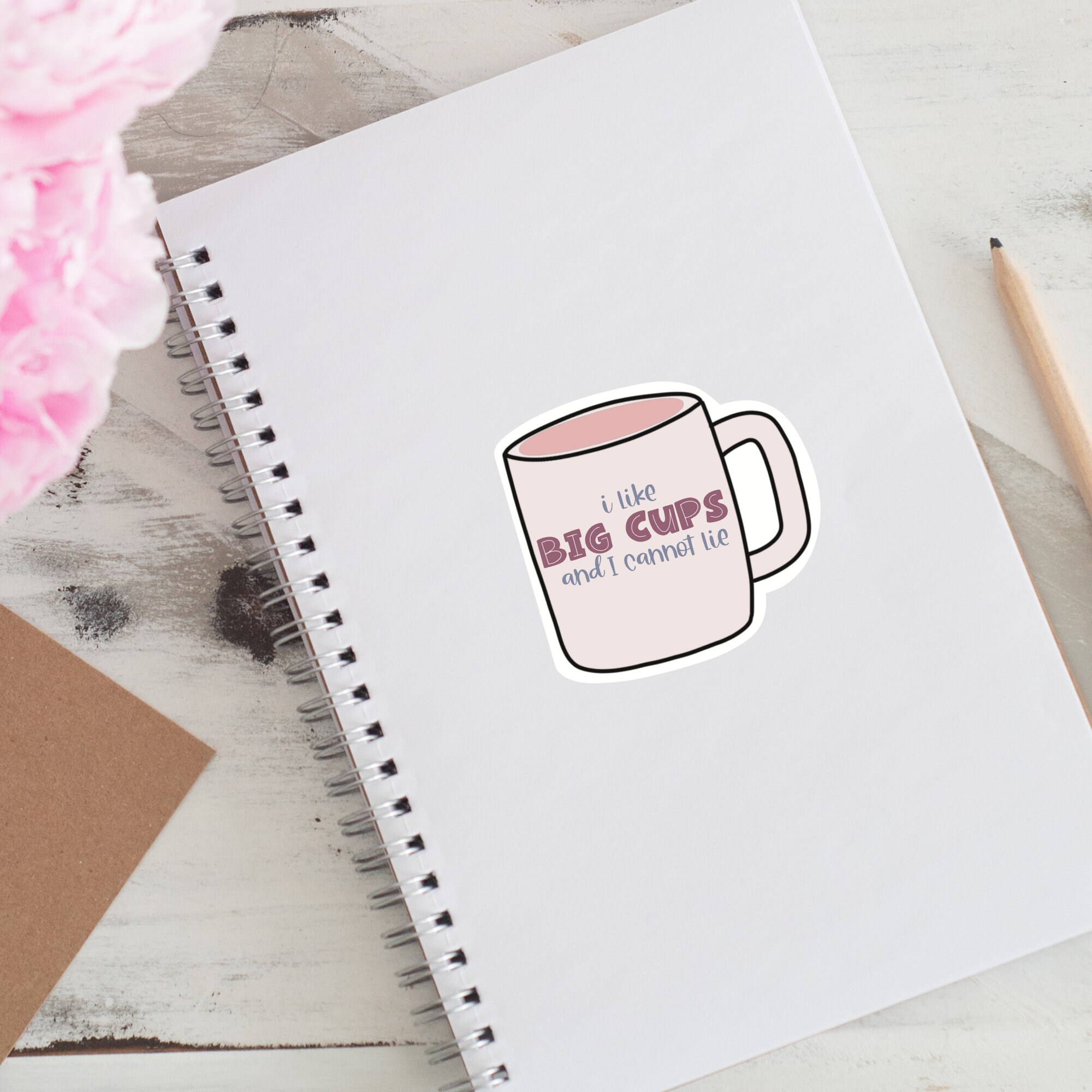 Coffee Cup Pun Water Bottle Sticker Coffee Mug Sticker | Etsy