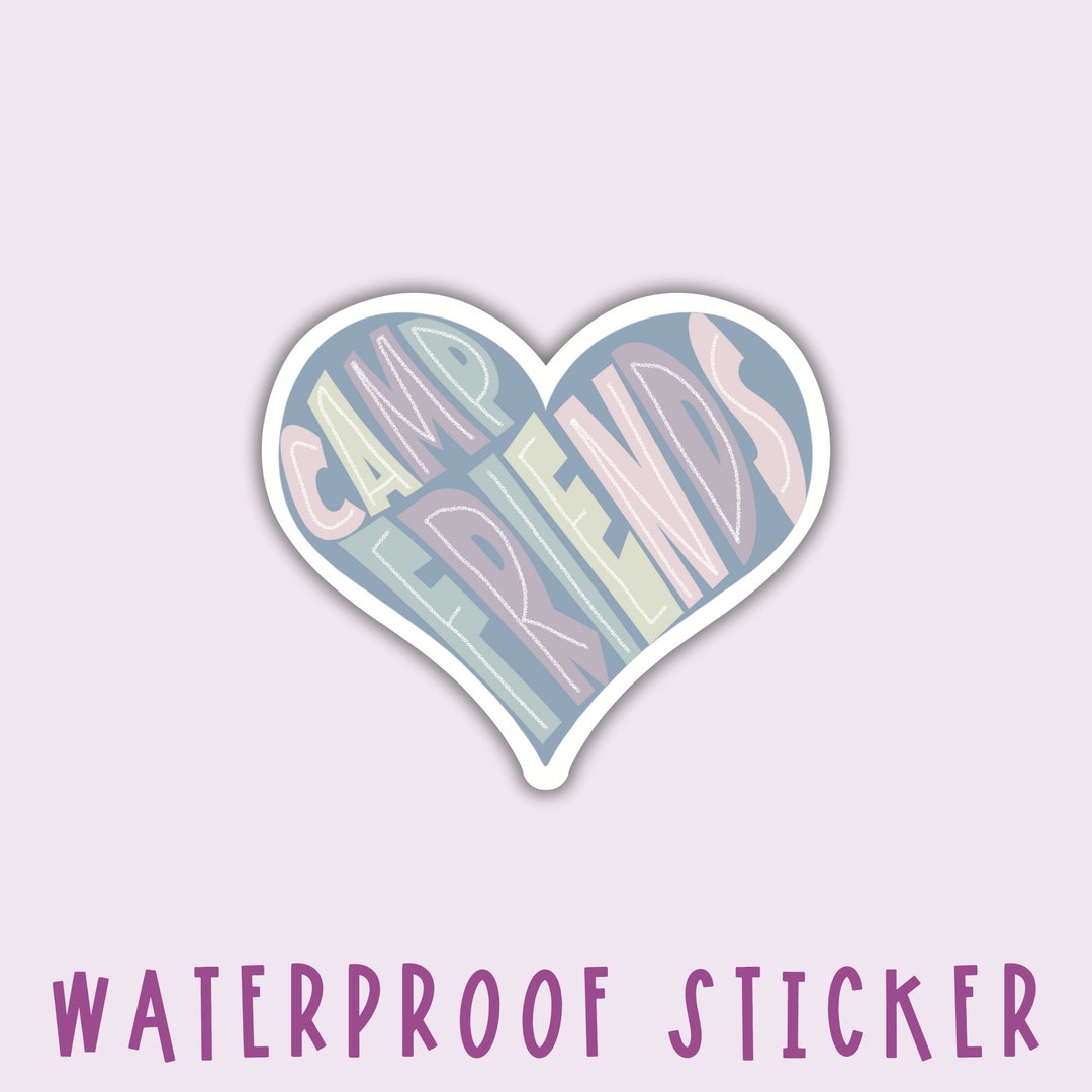 Summer Camp Water Bottle Sticker | Summer Camp Friends | Laptop Sticker ...