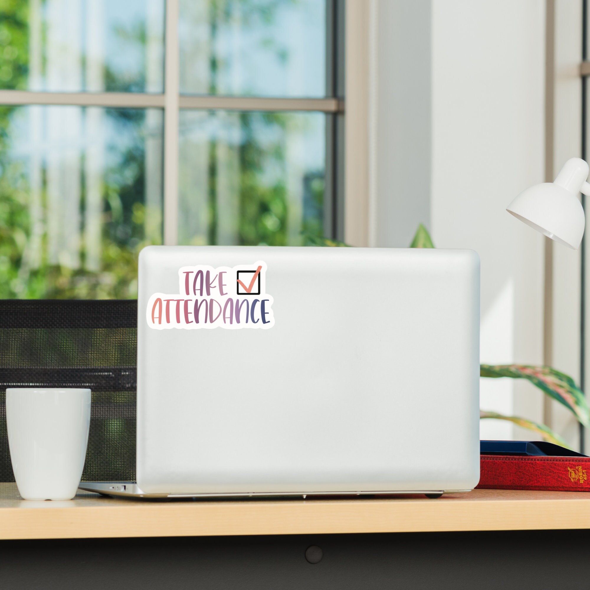 Take Attendance Sticker Teacher Sticker for Laptop - Etsy