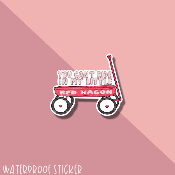Little Red Wagon - Etsy