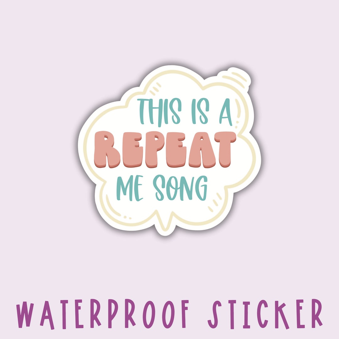 Summer Camp Water Bottle Sticker | Camp Song | Repeat Me Song | Camp ...