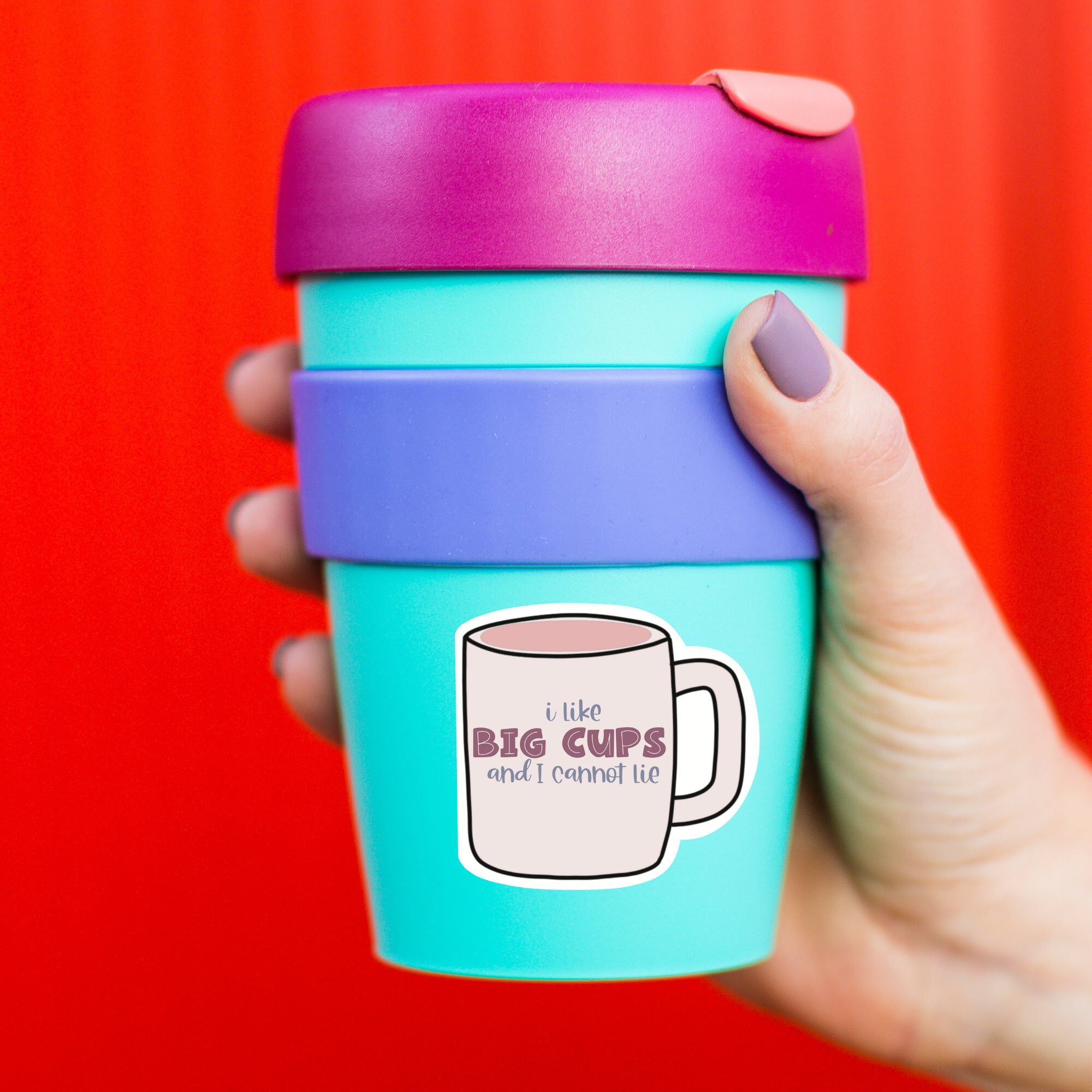 Coffee Cup Pun Water Bottle Sticker Coffee Mug Sticker | Etsy