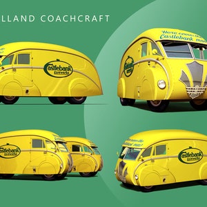 1930s Holland Coachcraft Streamline Truck Art: Vintage Digital ...