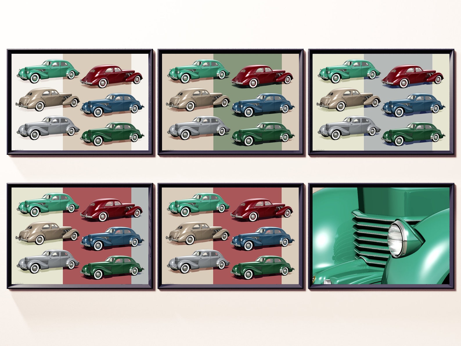 Cord 810 and 812, Five Digital Renderings, Size: 8000 X 6000 Pixels - Etsy