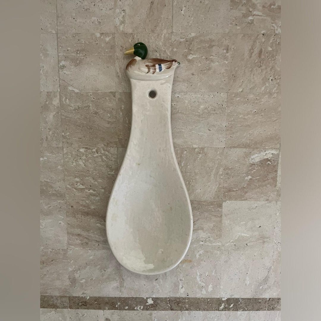 Vintage Spoon Rest Made in Japan - Etsy