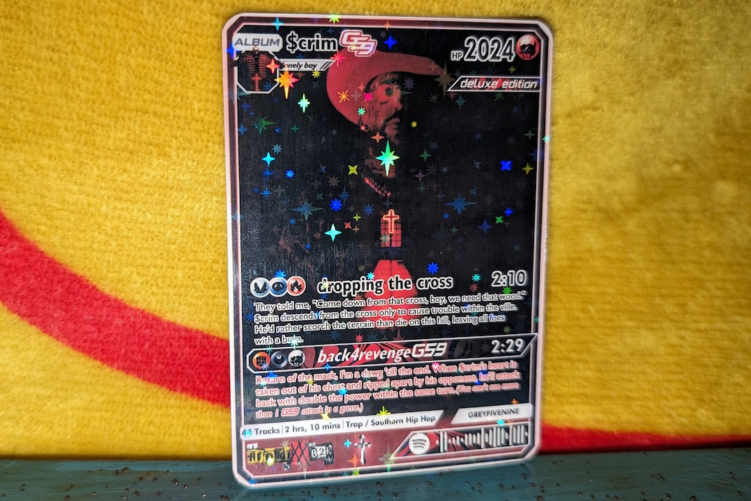 Scrim 'lonely Boy deluxe Edition' Poké Card - Etsy