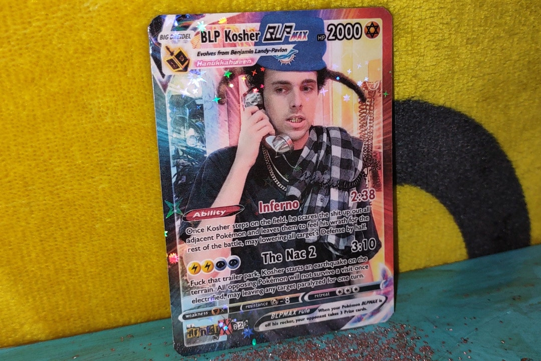 BLP Kosher Pokémon Card - Etsy