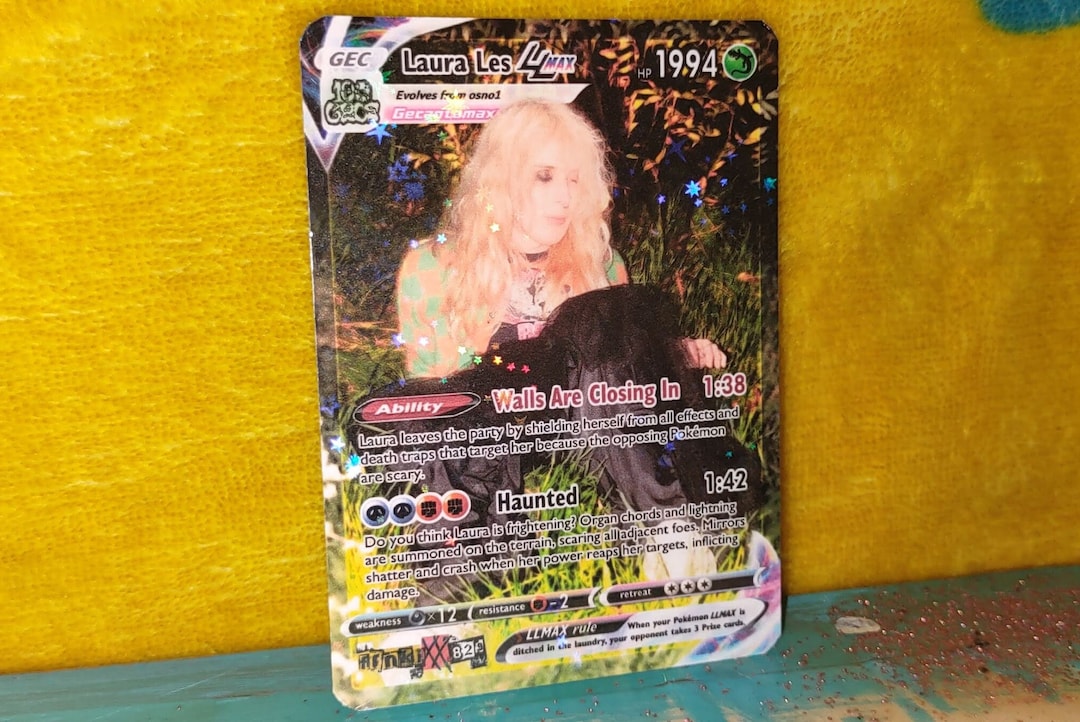 Laura Les Pokémon Card - Etsy