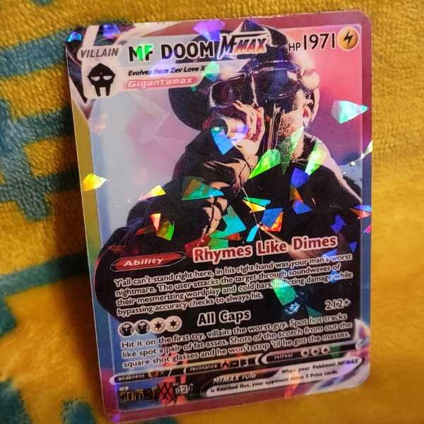 Mf Doom Figure - Etsy