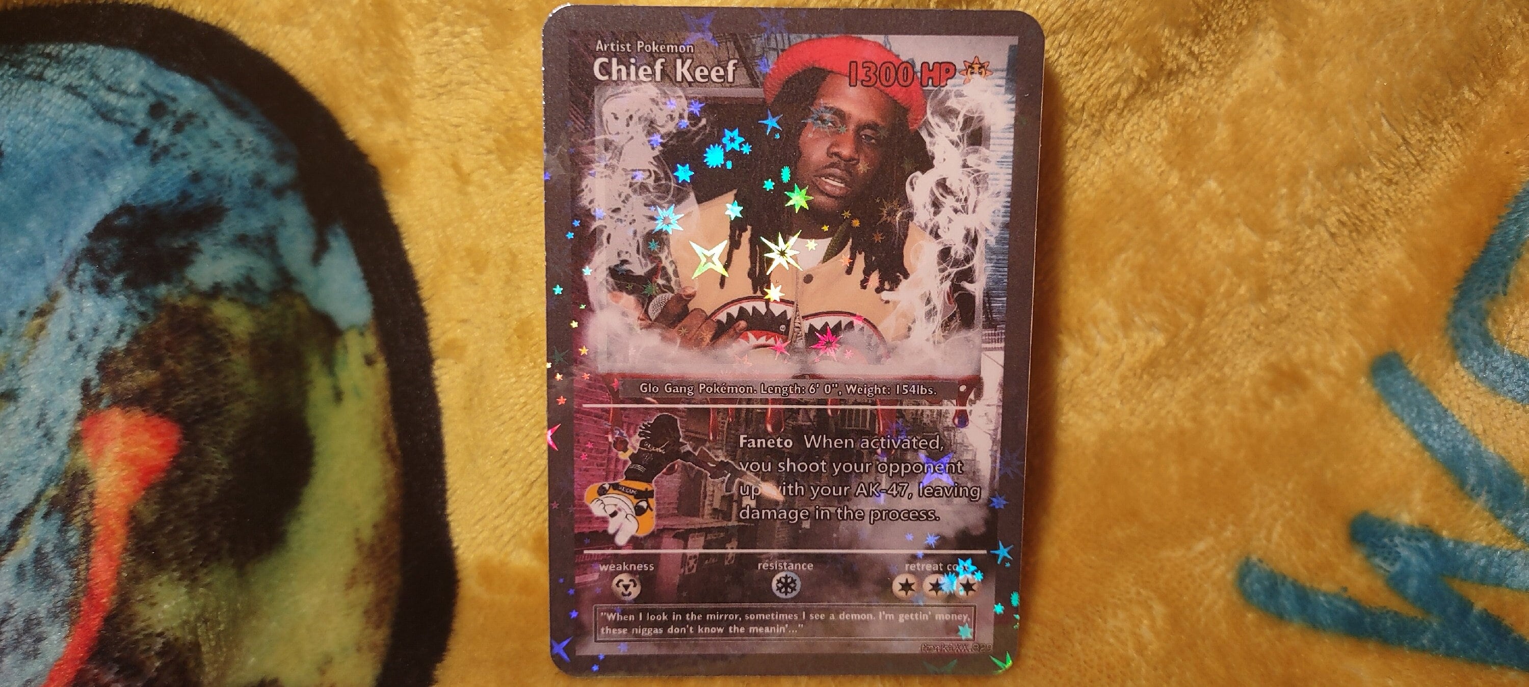 Chief Keef Pokemon Card - Printable Cards