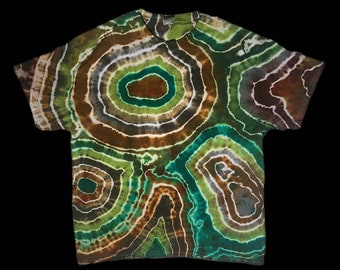 Made to Order Rainbow Geode Tie Dye T-shirt . Hippie | Etsy