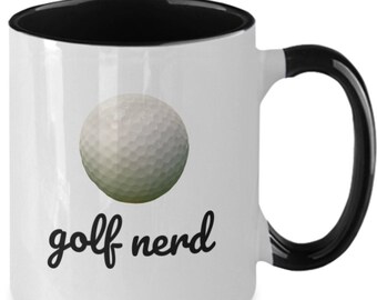 Golf Nerd Mug - Etsy