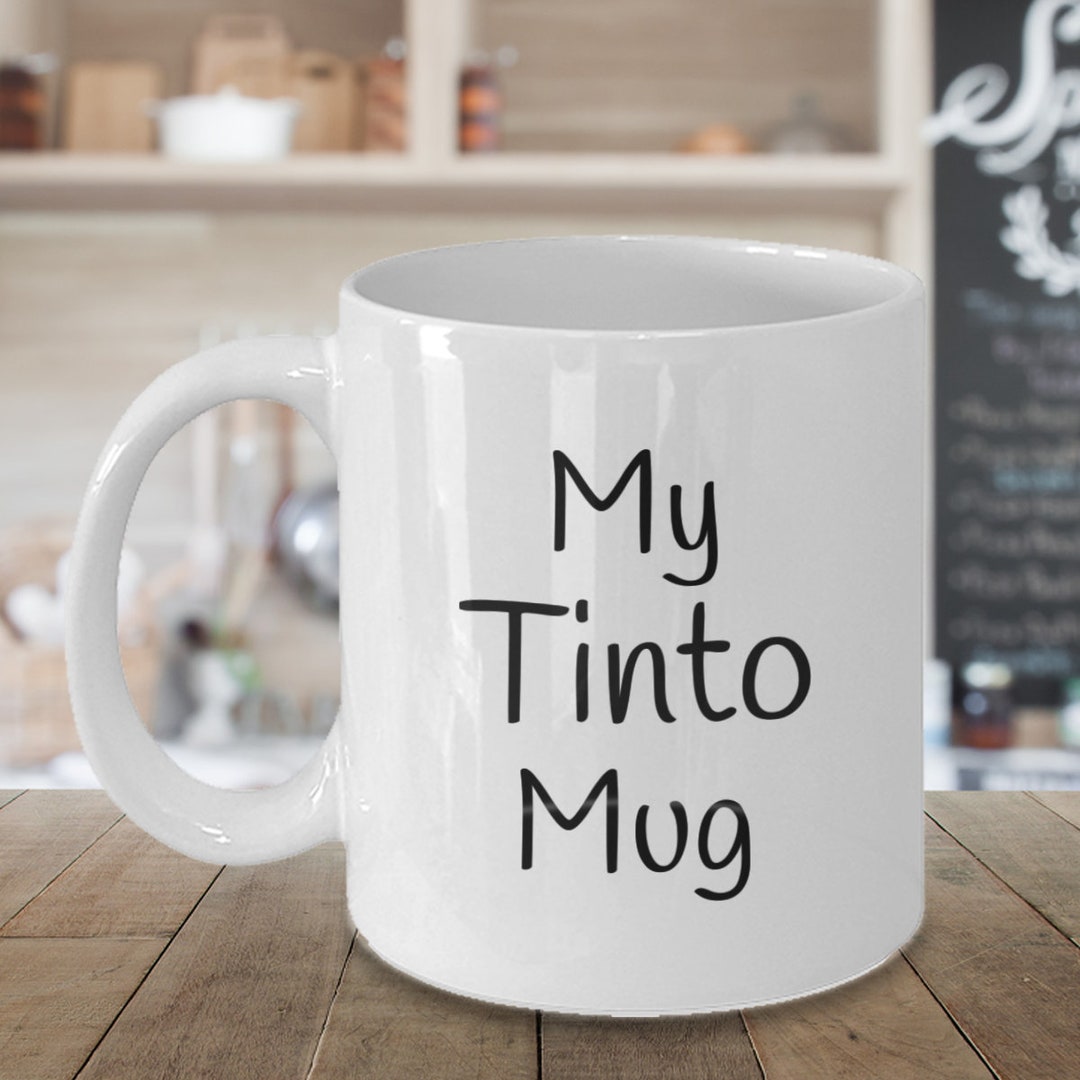 My Tinto Mug-colombian Tinto Coffee Mug Taza De Café Estilo Colombiano ...