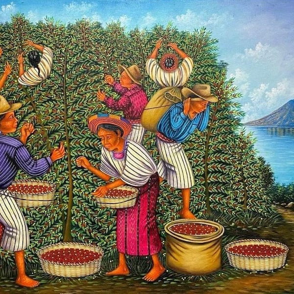 Coffee Canvas Art - Etsy