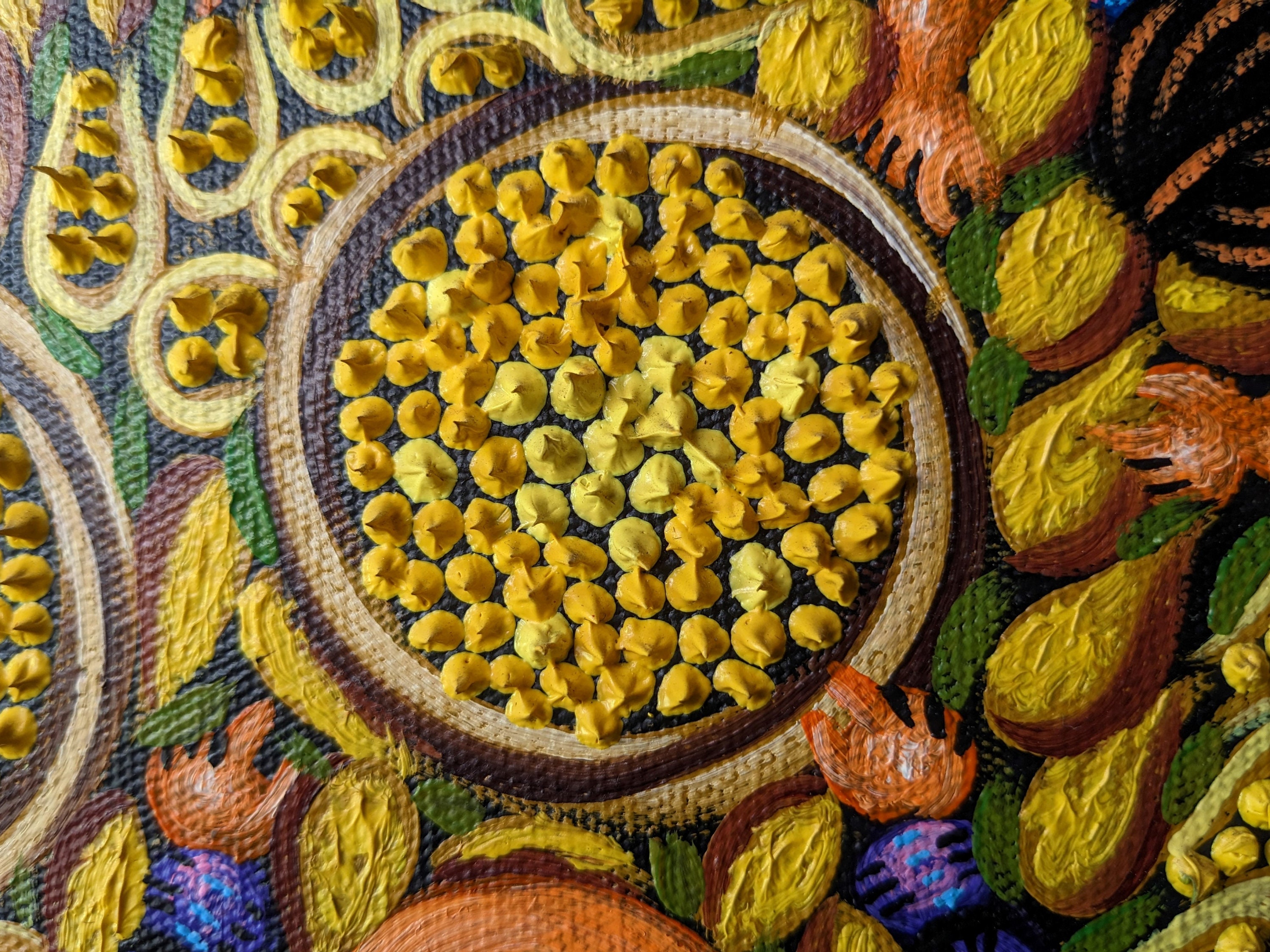 Original Oil Painting of Corn Harvest/guatemala Art/corn Art/mayan Art ...