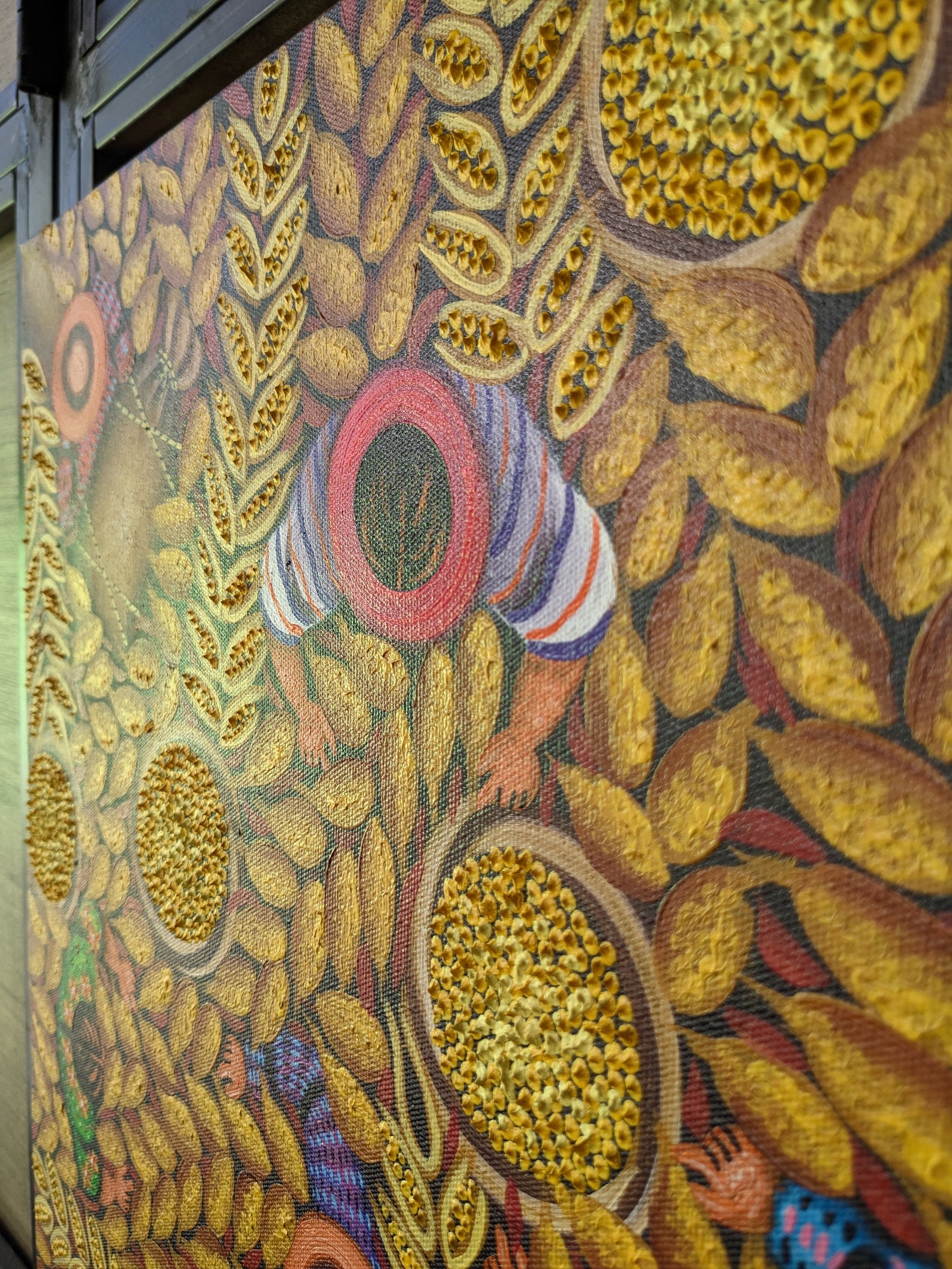 Original Oil Painting of Corn Harvest/guatemala Art/corn Art/mayan Art ...