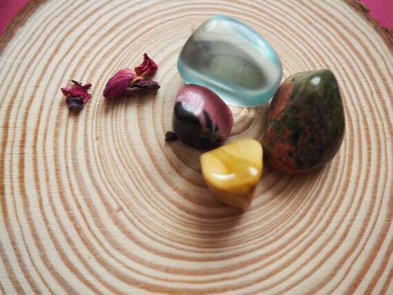 Forgiveness and Love Crystal Healing Set - Etsy