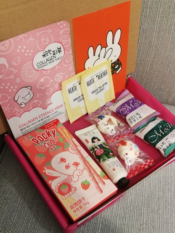 Unique Cute Korean Japanese Letterbox Gift Hug in A Box | Etsy