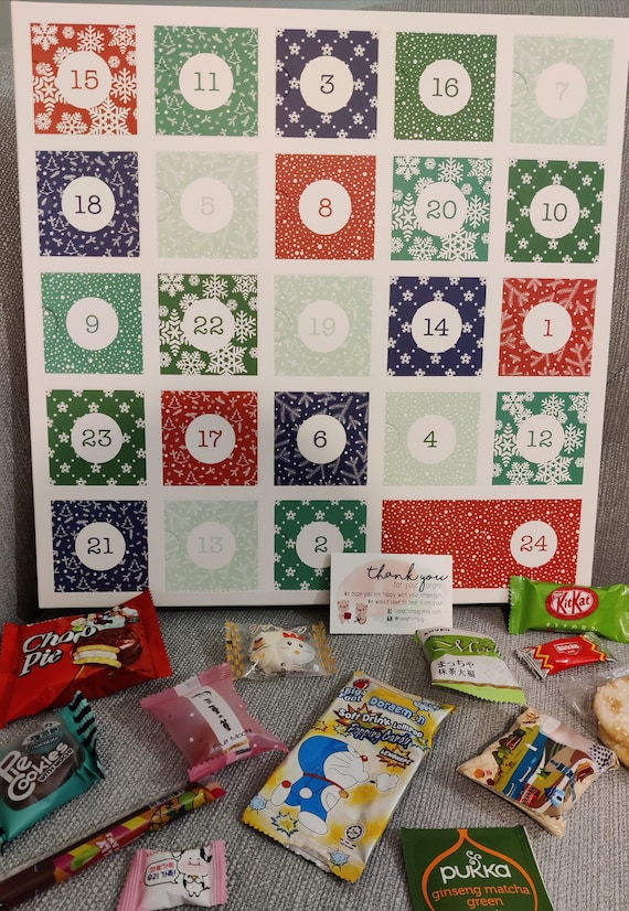 Pre-order: Unique Cute Korean Japanese Advent Calendar Hug in - Etsy UK