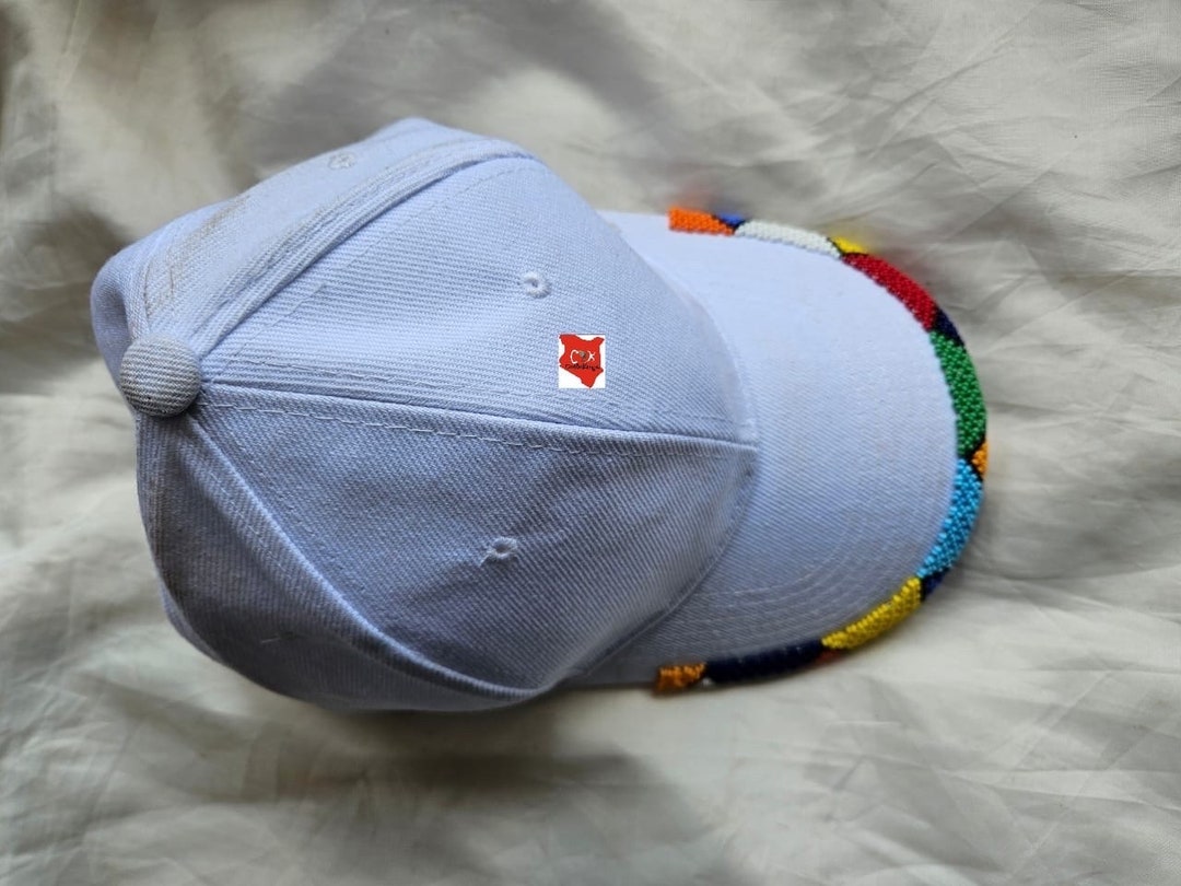 Beaded Baseball Masai Hat,maasai Beads Trucker Caps,beaded Snapback ...