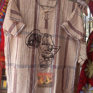 Kenyan Shirt, African Shirt, Men Shirts, Handmade Shirt, Traditional ...