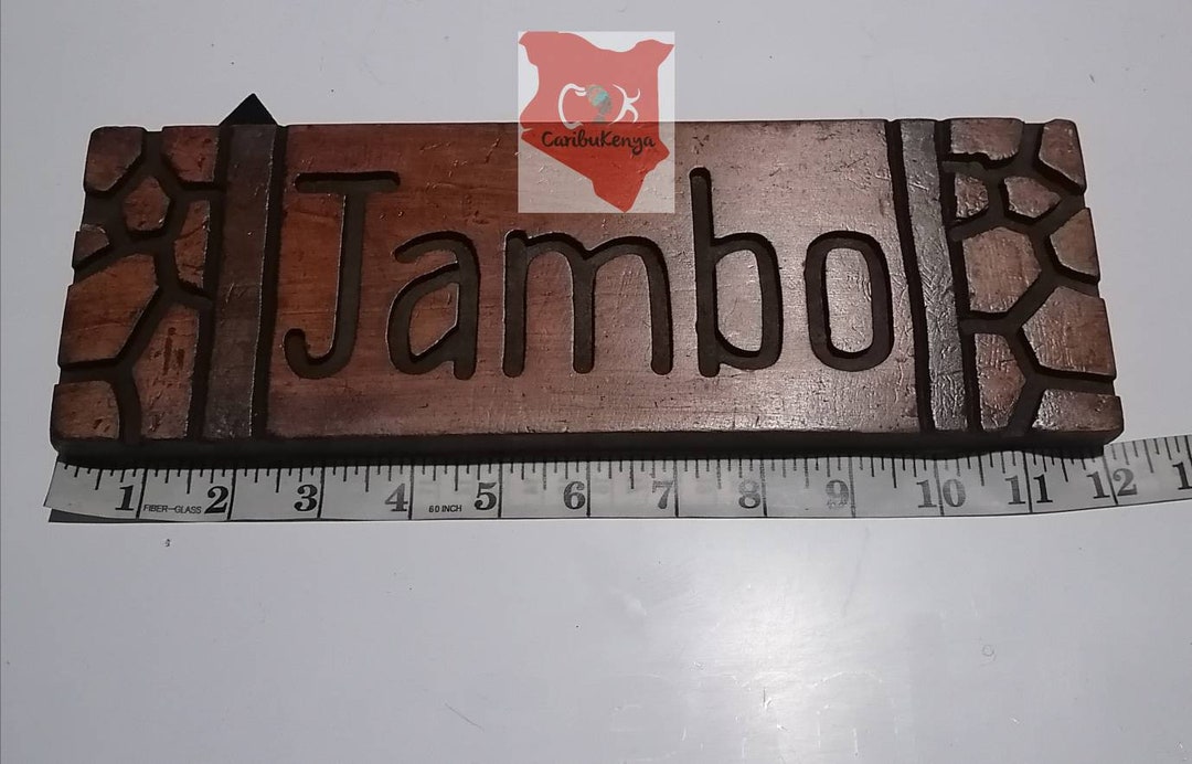 Outdoor Signs,welcome Home Sign,karibu Sign, Welcome,kenyan Wall Decor ...