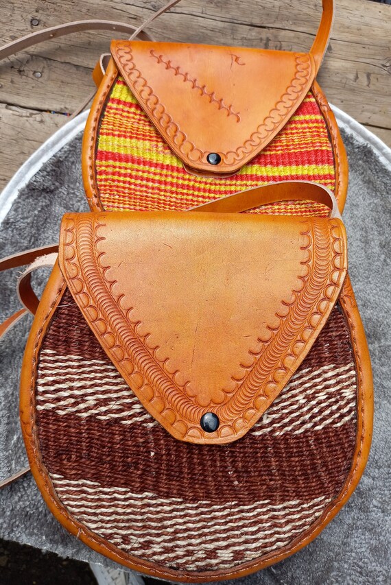 Tote Bags Crossbody Bags Sisal Bags Sling Bags Leather - Etsy