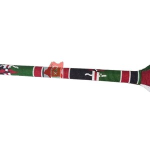 Kenyan Talking Stick,traditional Kenyan Flag Men Rungu,maasai Rungu ...