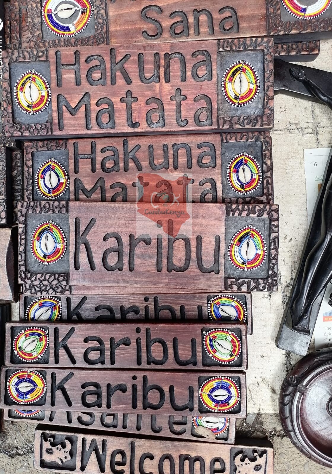 Karibu Sign Welcome Sign Hakuna Matata Sign Door Sign Wall - Etsy