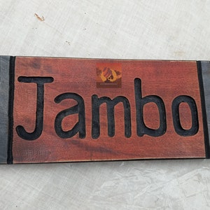 Outdoor Signs,welcome Home Sign,karibu Sign, Welcome,kenyan Wall Decor ...