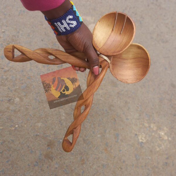 Wood Spoon African - Etsy