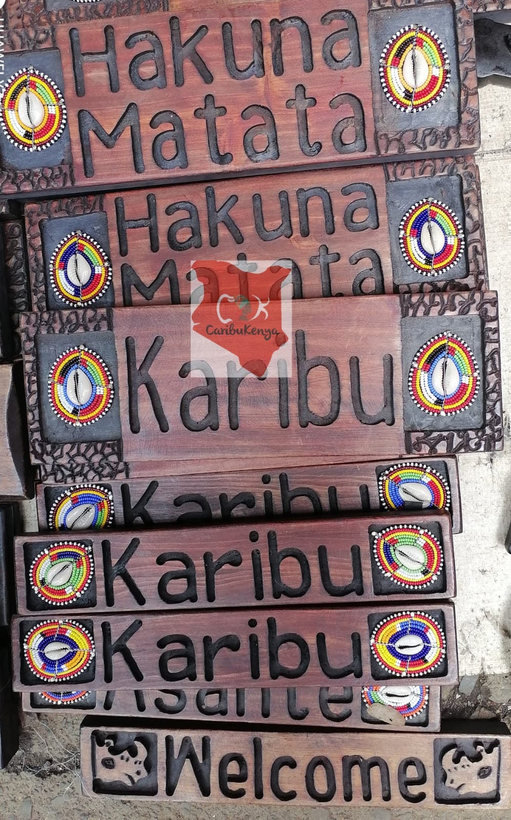 Karibu Sign Welcome Sign Hakuna Matata Sign Door Sign Wall - Etsy