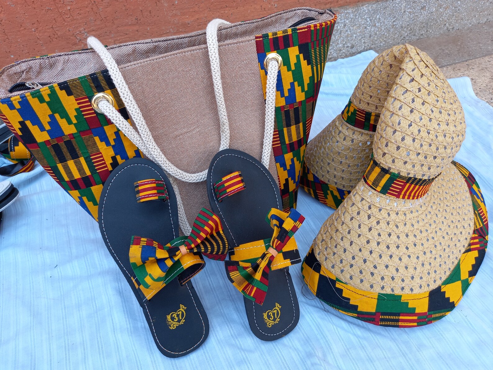 Ankara Set Ankara Handbag Ankara Sandals Ankara Summer | Etsy