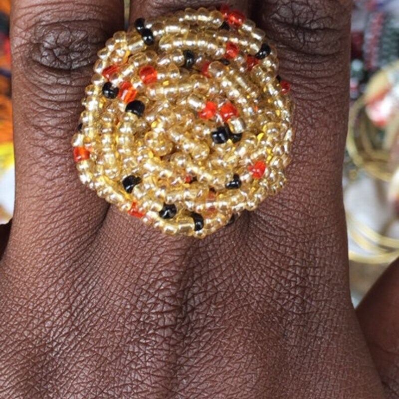Beaded Rings - Etsy