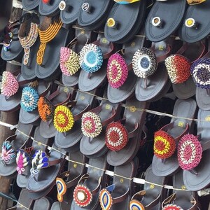 Masai Sandals, Beaded Sandals, African Sandals, Summer Sandals, Women ...