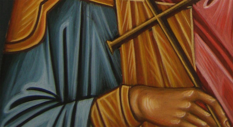 Saint Fanourios Icon / Greek Byzantine Art / Patron of Lost Objects ...