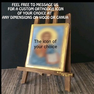 Family Patron Saints Blessed Vine Tree Icon / Jesus Christ & Holy ...