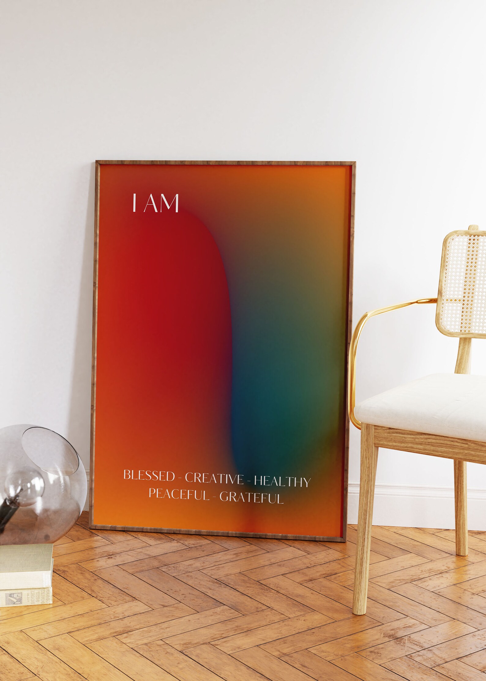 Vision Board Manifestation Poster Wall Art, Law of Attraction Home ...