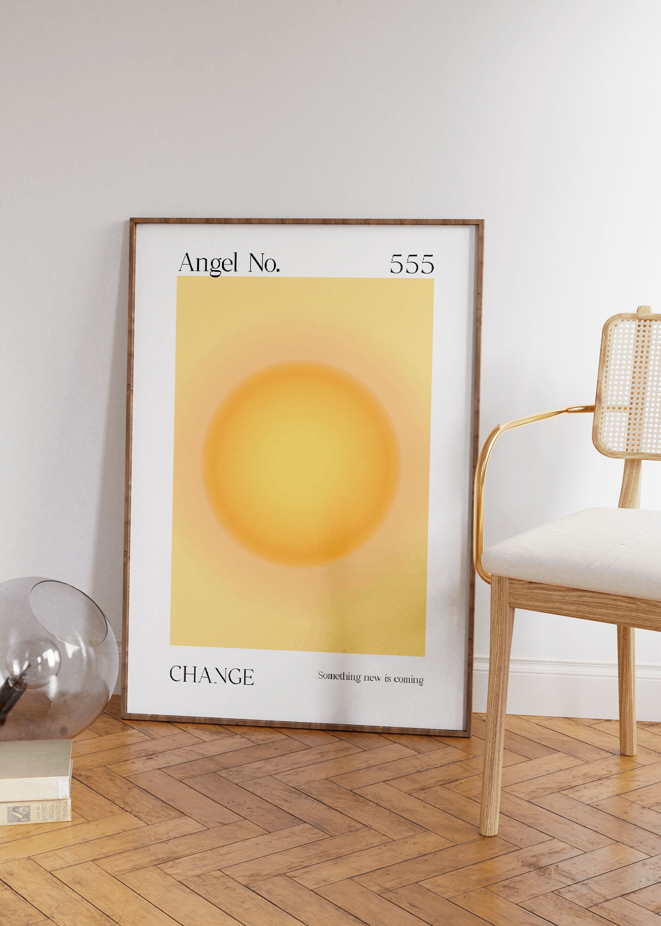 Angel Numbers Set of Three Prints, Cute Feminine Affirmation Printables ...