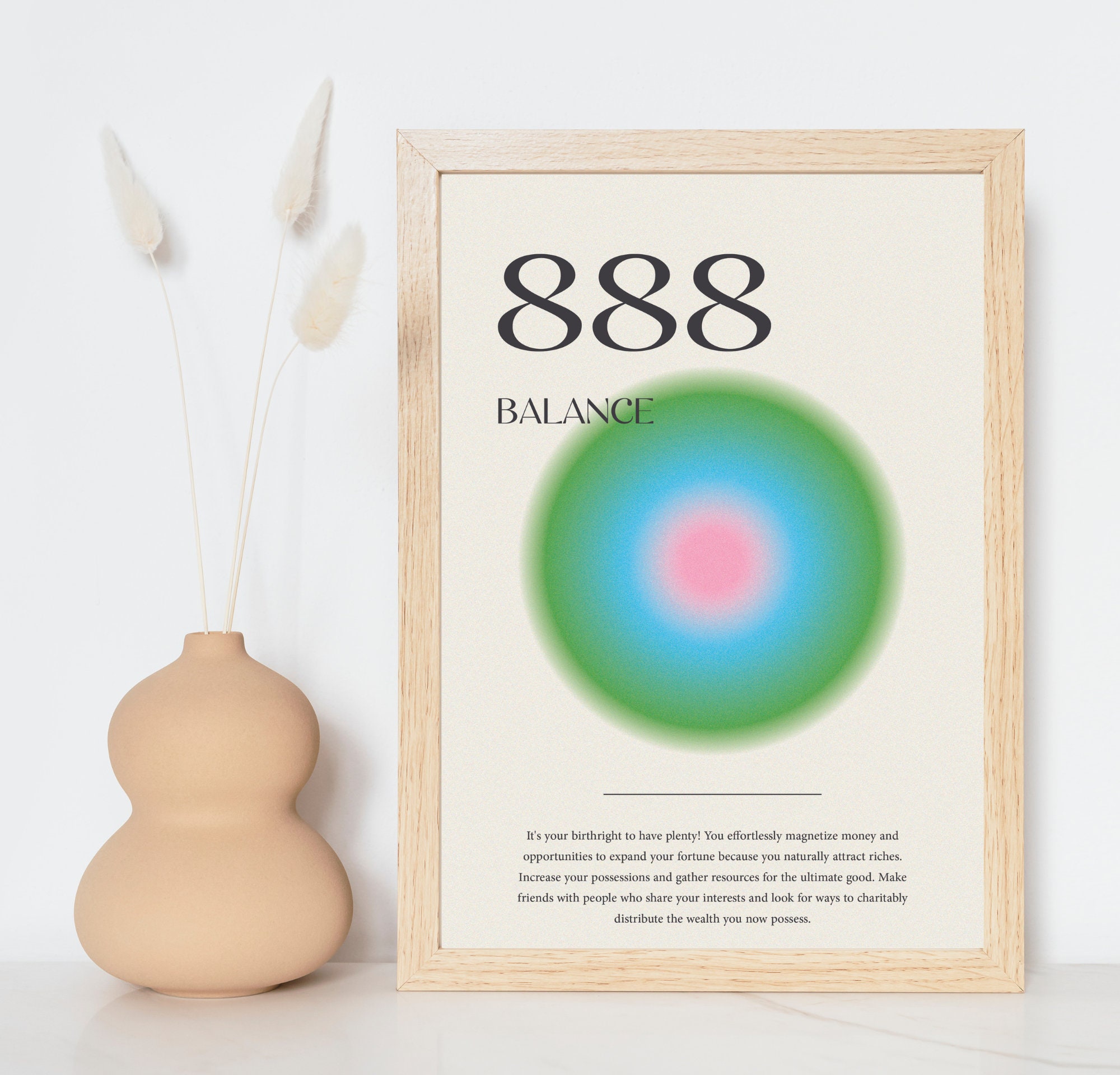 Angel Number Poster 888 Instant Download Poster, Aura Poster, Angel ...