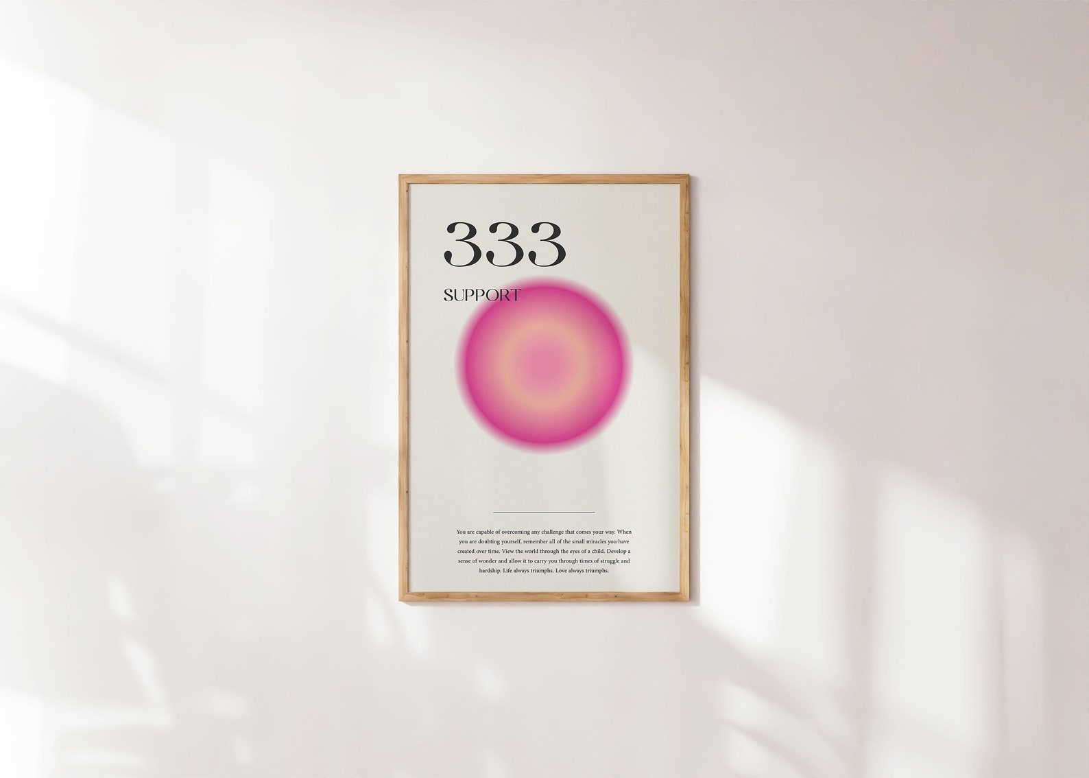 Set of 3 Angel Number Set 333,444,555, Aura Posters, Angel Number ...
