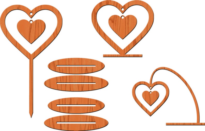 Heart to Heart Product Digital Files Svg Eps Dxf for | Etsy