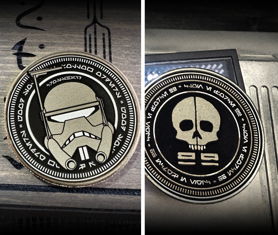 Crosshair Imperial (chance) Coin - Etsy
