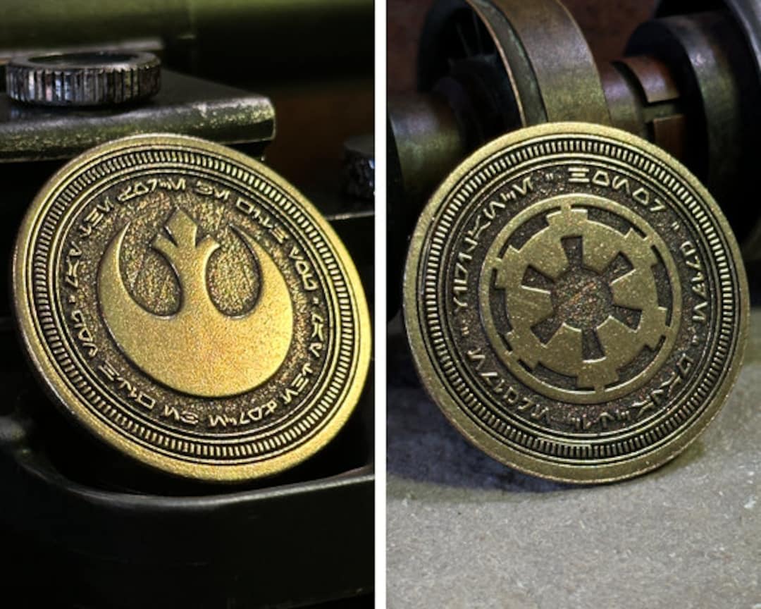 Rebel / Empire Challenge chance Coin - Etsy