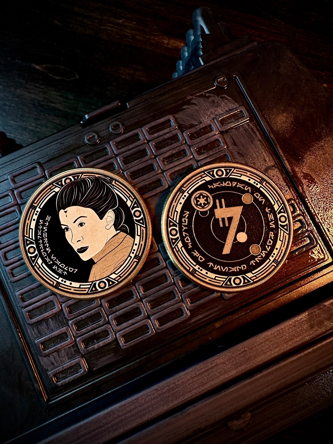 The Magistrate Morgan Elsbeth Challenge / Chance Coin - Etsy