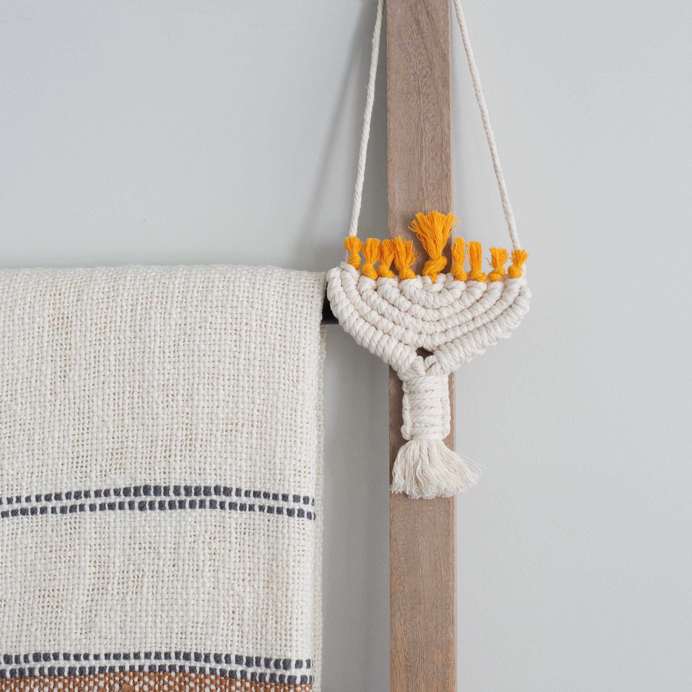 Hanukkah Hanukkiah Ornament by Fringe and Free Menorah Hanukkiah ...