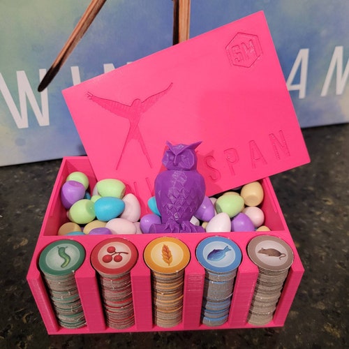 Wingspan Egg and Food Token Boxes | Etsy