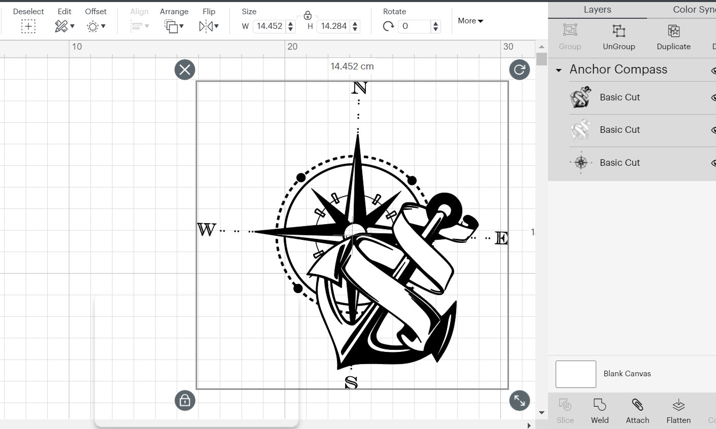 USA Anchor Compass SVG File Anchor Svg Compass Digital - Etsy
